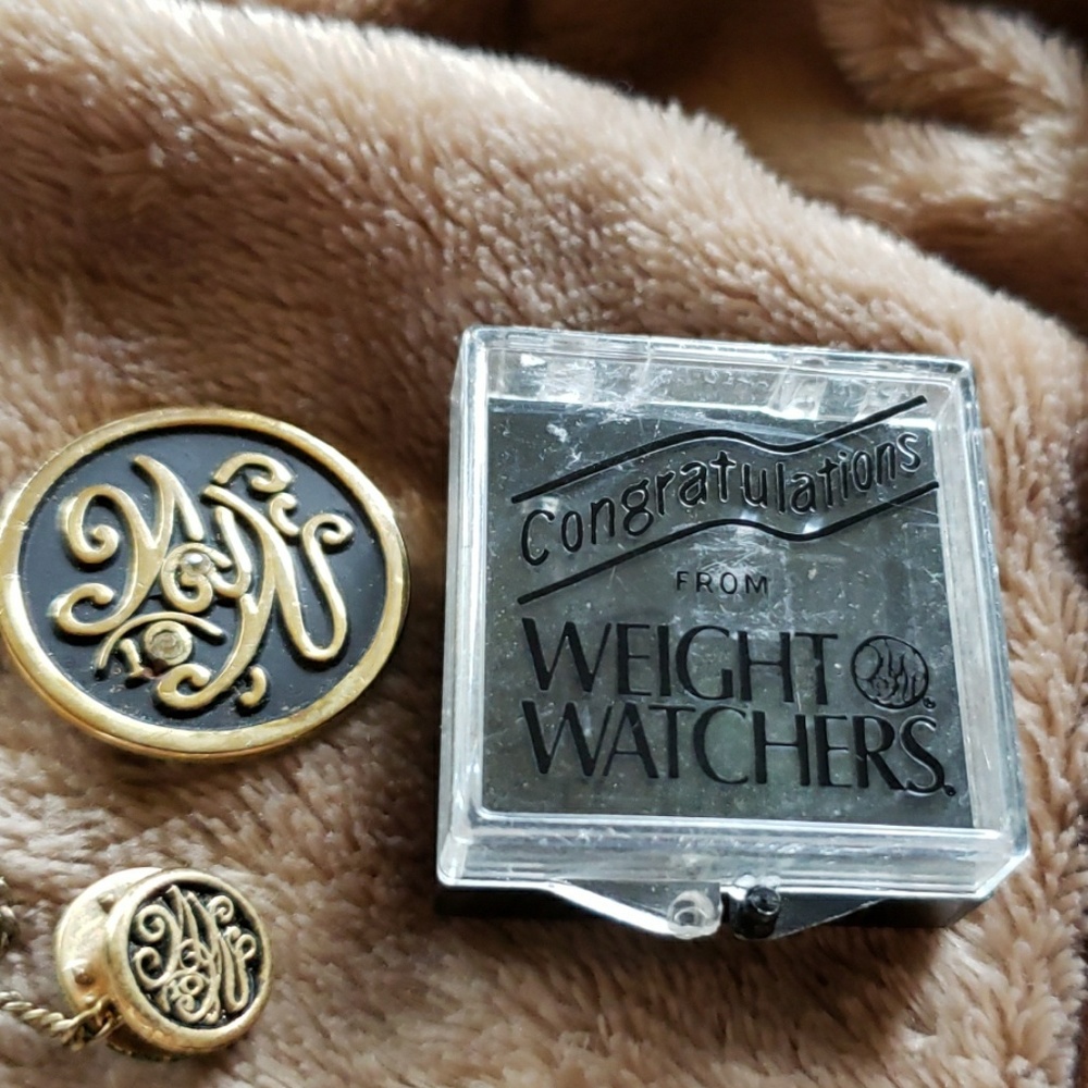 Vintage Weight Watchers Congratulations Pin - Gem